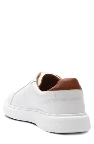 Gordon Rush Devon Leather Sneakers - White/luggage