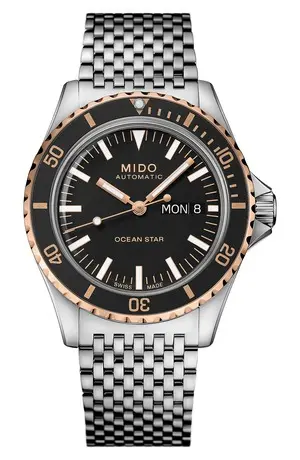 MIDO Mido Ocean Star Tribute Bracelet Watch Silver