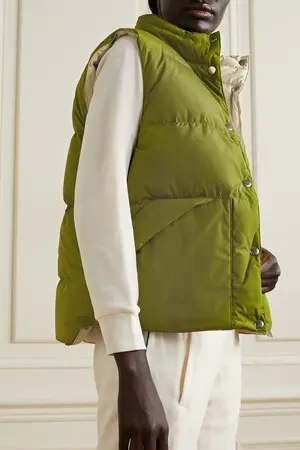 Tory Burch Reversible Quilted Shell Down Vest