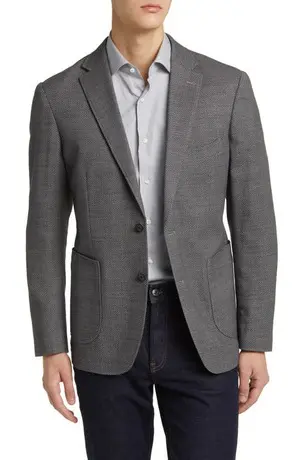 Rodd & Gunn Haldon Regular Fit Stretch Wool & Cotton Sport Coat Grey