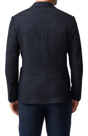 Rodd & Gunn Haldon Regular Fit Stretch Wool & Cotton Sport Coat - Midnight