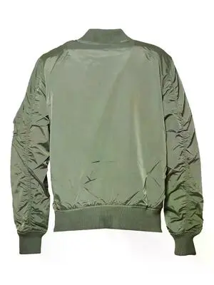 Alpha Industries Zip-pocket Bomber Jacket - Green