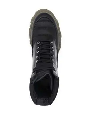 GANNI Lace-up Lug Sole Boots