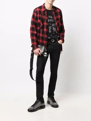 Amiri Shadow Plaid Shirt