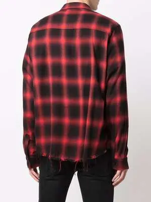 Amiri Shadow Plaid Shirt