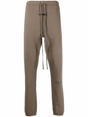 Fear Of God Logo-print Track Pants - Brown
