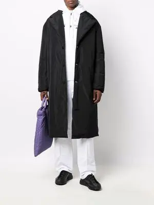 Off-White Below-the-knee Coat