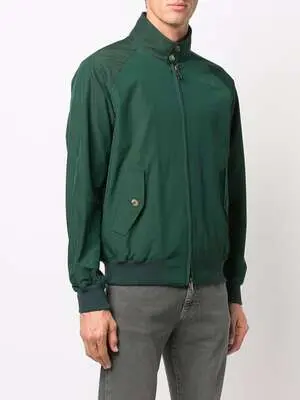 BARACUTA G9 Harrington Bomber Jacket - Green
