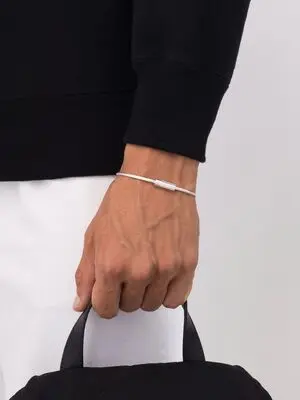 Le Gramme 9g Pyramid Cable Bracelet