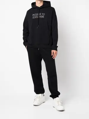 COUNTY OF MILAN Marcelo Burlon Satellite Cross Over Hoodie