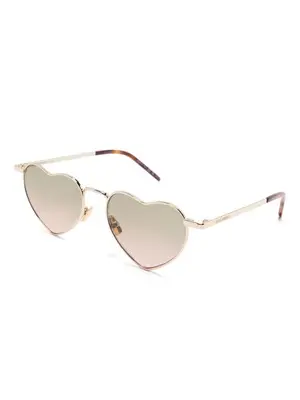 Saint Laurent Heart-frame Sunglasses