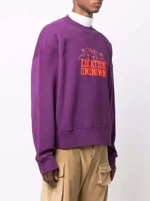 Palm Angels Crew Neck Sweatshirt