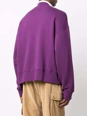 Palm Angels Crew Neck Sweatshirt
