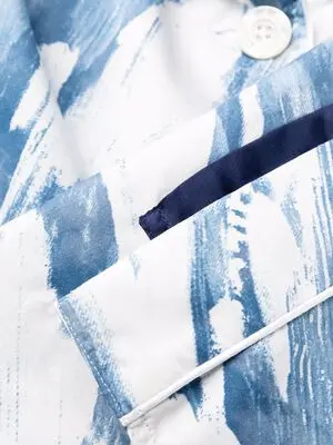 F.R.S FOR RESTLESS SLEEPERS Graphic-print Pajama Shirt