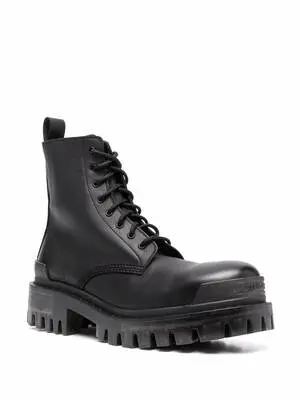 Balenciaga Strike Lace-up Boots