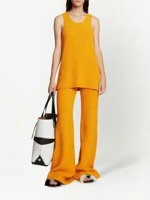 Proenza Schouler Mélange Bouclé Knitted Tank Top