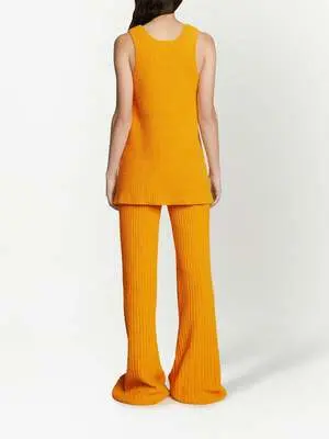 Proenza Schouler Mélange Bouclé Knitted Tank Top