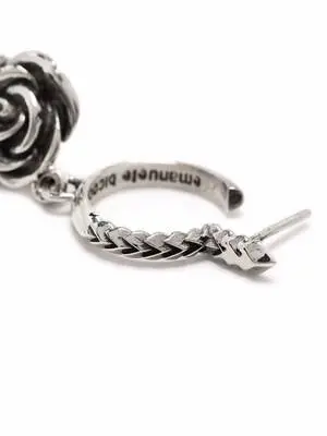 Emanuele Bicocchi Rose Charm Single Earring