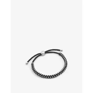 Monica Vinader Rio Sterling Silver Friendship Bracelet - Black
