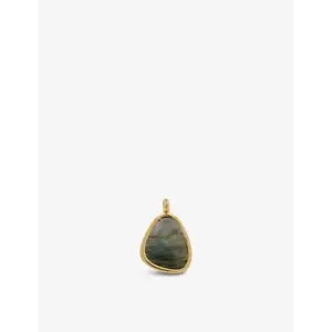 Monica Vinader Deia Labradorite Pendant - Grey