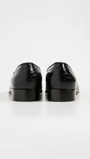 EMME PARSONS Danielle Loafers - Black Croc