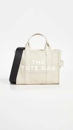 Marc Jacobs Canvas Tote Bag - Beige