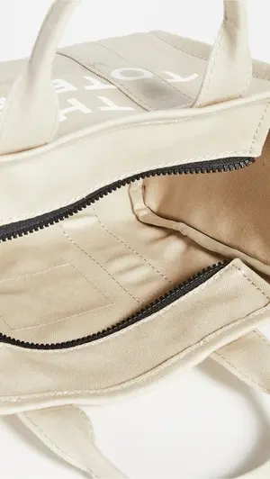 Marc Jacobs Canvas Tote Bag - Beige