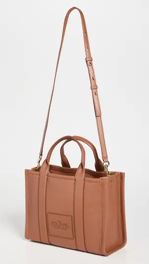 Marc Jacobs Leather Medium Tote Bag - Argan Oil