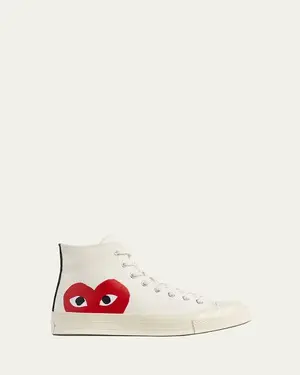 Comme Des Garçons X Converse All Star Chuck Taylor '70 High-top Sneakers - Off White