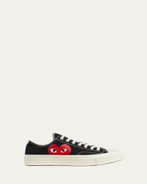 Comme Des Garçons Comme Des Garcons X Converse All Star Chuck Taylor '70 Low-Top Sneakers - Black