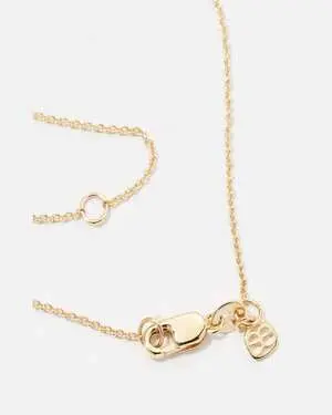 SYDNEY EVAN 14k Diamond Mama Script Necklace