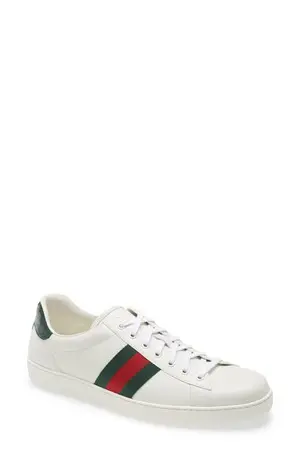 Gucci New Ace Sneaker White Leather