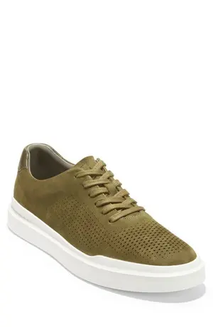 Cole Haan Cole Haan Grandpro Rally Sneaker Dark Olive Nubuck