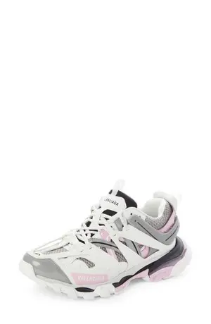 Balenciaga Track Sneaker - White/ Pink/ Grey