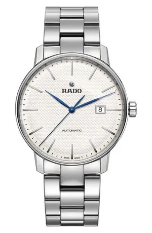 RADO Coupole Classic Automatic Bracelet Watch - Silver/white/silver