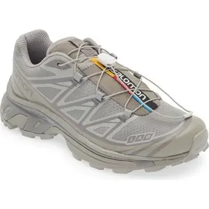 SALOMON Gender Inclusive XT-6 Sneaker Ghost Gray