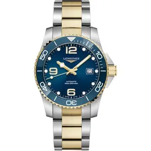 LONGINES Hydroconquest Two-tone Automatic Diver Watch - Blue