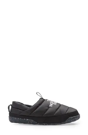 The North Face Nuptse Down Slipper - Black/ White