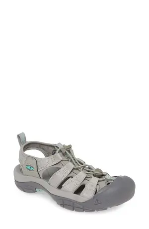 Keen KEEN Newport H2 Sandal Grey/ Ocean Wave Fabric