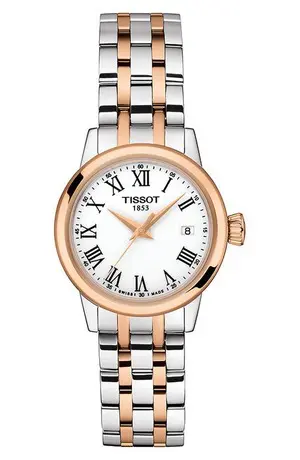 TISSOT Classic Dream Two-tone Stainless Steel Bracelet Watch - White