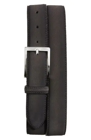 To Boot New York Aero Suede Belt - Aero Grey