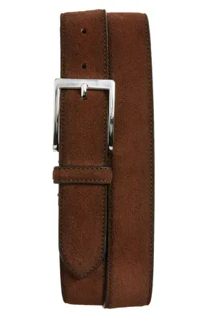 To Boot New York TO BOOT NEW YORK Aero Suede Belt Aero Mid Brown