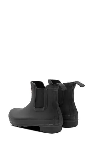 Hunter Original Waterproof Chelsea Boots - Black