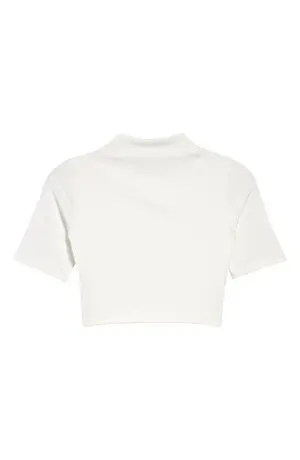 Naked Wardrobe Ribbed Crop Top