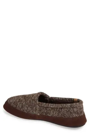 Acorn Moc Slipper - Brown Tweed
