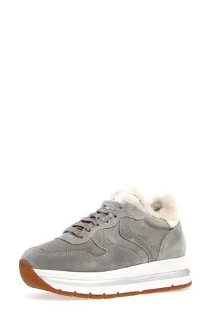 Voile Blanche Platform Sneakers For Women