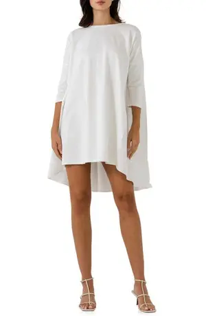English Factory High-low Mini Dress