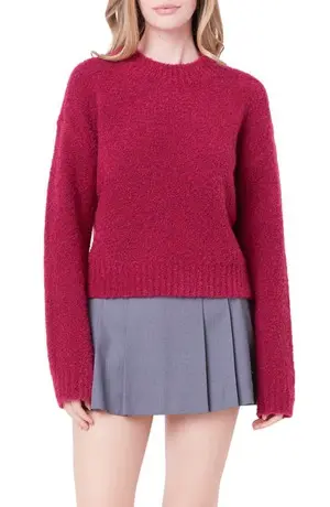 English Factory Crew Neck Knitwear For Women