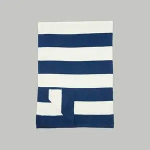 Everlane Cashmere Scarf Bright Navy/bone