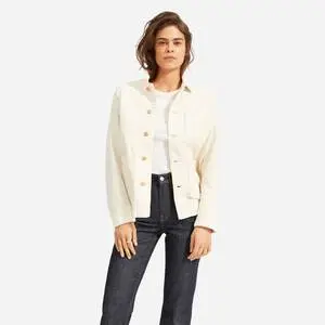 Everlane Denim Chore Jacket Bone